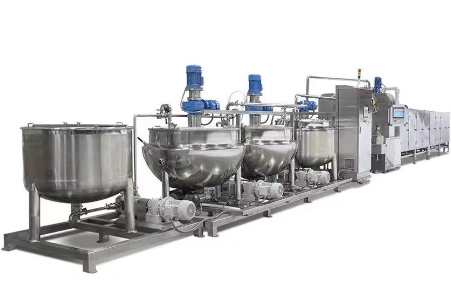 Gummy Jelly Candy Making Machine Rental | Jelly Production Line For ...